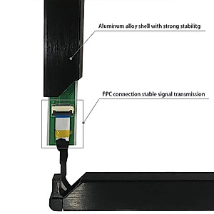 GreenTouch 55 Inch 16 Points Multi-Touch Infrared Touch Frame IR Touch Panel 55 Inches Infrared Touch Overlay USB Driver Free HID Compatible…