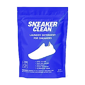 Sneaker Cleaner Kit, Shoe Cleaner for White & Colored Sneakers, Stain Remover, Deodorizer Powder, Washing Machine Safe, Shoe Cleaning Kit for Sneakers (1 Lbs)