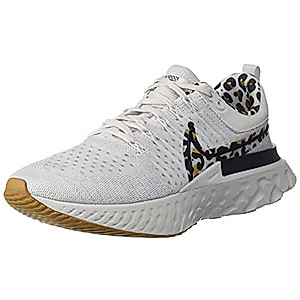 Nike Women's React Infinity 2 Running Shoe, Platinum Tint/Black-Wheat, 8.5 M US