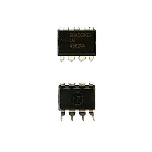 Todiys New 4Pcs for LM4562NA LM-4562NA LM4562NA/NOPB DIP-8 Dual HiFi Audio Operational Amplifiers IC LM4562