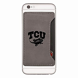 Cell Phone Card Holder Wallet - TCU Horned Frogs