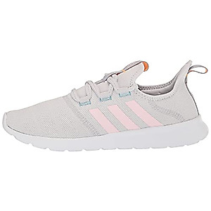 adidas Women's Casual Running Shoe, Dash Grey/Clear Pink/Flash Orange, 6.5