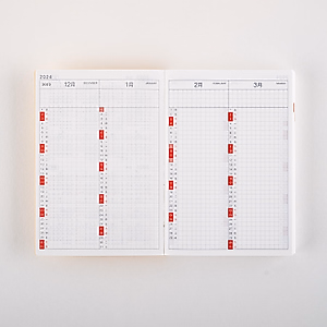 Hobonichi Techo Original Book [Simplified Chinese/A6/January 2024 Start/Monday Start]