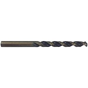 6" HSS Black/Gold 135 Deg. Jobber Length Drill Bit