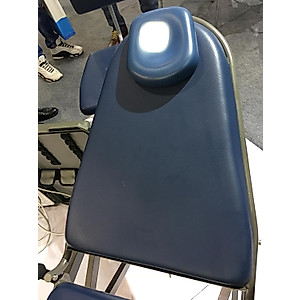 REEHUT Portable Patient Chair with Tray with Integrated LED Exam Light with Dentist Stool + Nylon Bag