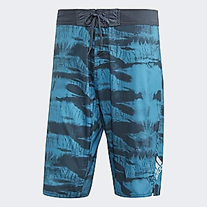 adidas Men's 2 Colored Tech Short Legacy Blue/Shock Cyan 33"