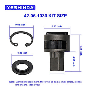 YESHINDA 3/8 inch 42-06-1030 Ratchet Head Anvil Repair Kit Fit for Milwaukee 2457-20,2457-21 M12 Spanner-Tool