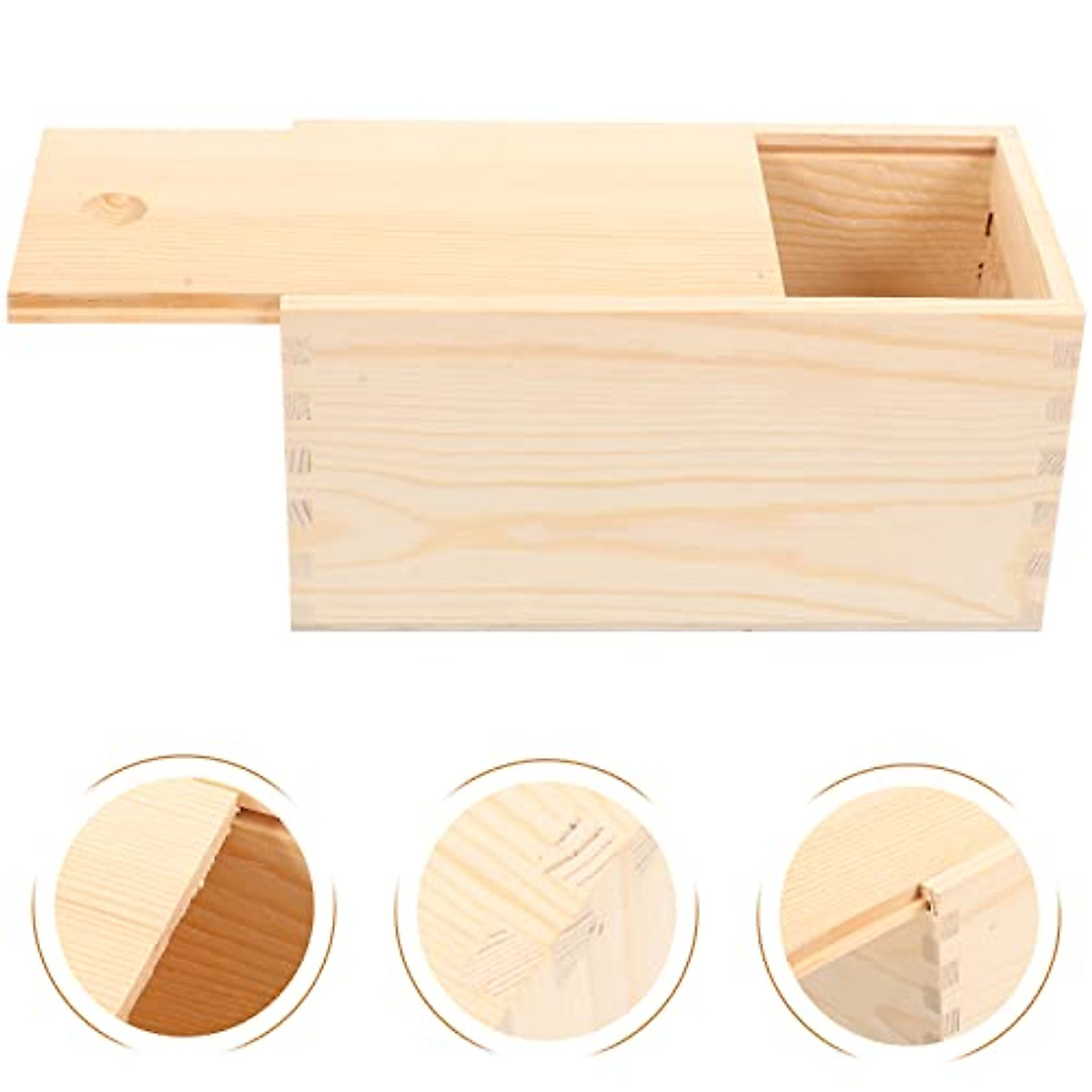 Box Box Pull Out Wooden Box Wooden Jewelry Organizer Decorative Storage Case Wooden Jewelry Holder Wood Jewelry Case Sundries Storage Case Decorative Jewelry Case Jewelry Container