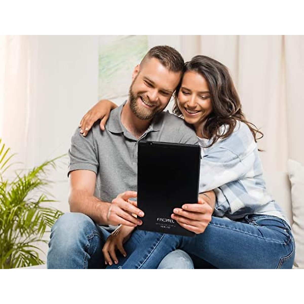 FACETEL Android 10 Tablet Q3Pro Tablets: Octa-Core Processor, 3 GB RAM 32 GB IPS HD Display, Google GMS, Wi-Fi, Bluetooth, GPS, Keyboard & Mouse, Metal Black