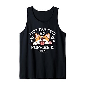 Motivated By Puppies and OXS T-Shirt OX Tank Top