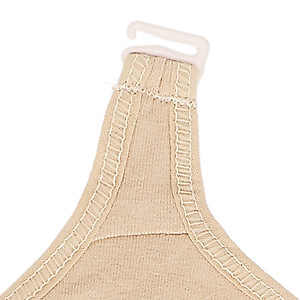 Silicone Breast Forms Protective Cover, Sweat Absorbing Refined Edge Stitching Hook Design Elastic Women Mastectomy Prosthesis Cover Bag Cotton for Fake Boobs