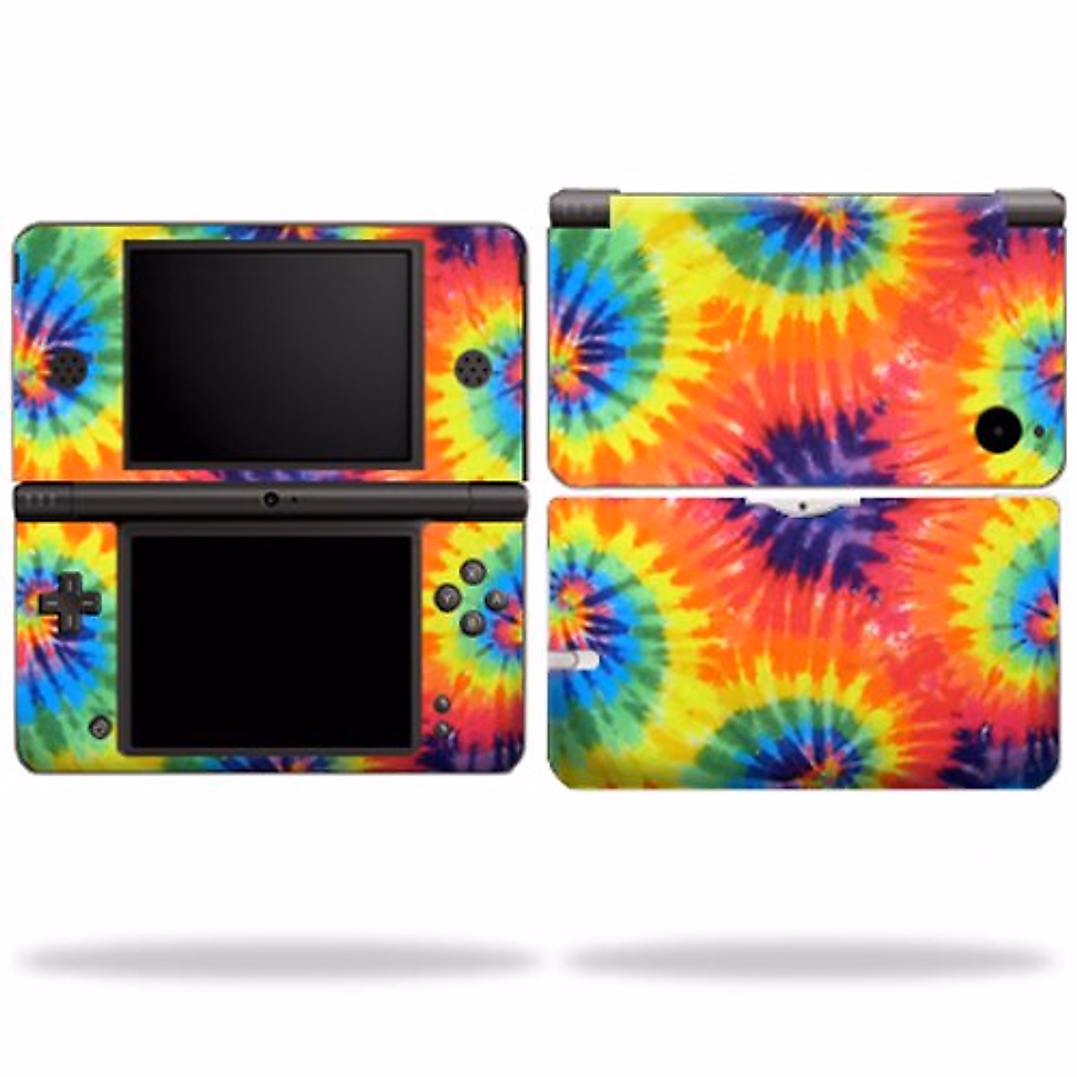 MightySkins Skin Compatible with Nintendo DSi XL wrap Sticker Skins Tie Dye 2
