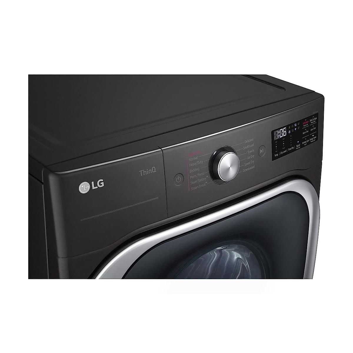 9.0 cu. ft. Mega Capacity Smart wi-fi Enabled Front Load Electric Dryer with TurboSteam™ and Built-In Intelligence