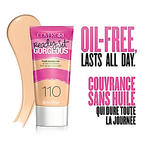 COVERGIRL Ready Set Gorgeous Foundation Natural Beige 205, 1 oz (packaging may vary)