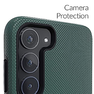 Crave Dual Guard for Samsung Galaxy S23 Plus Case, Shockproof Protection Dual Layer Case for Samsung Galaxy S23 Plus - Forest Green