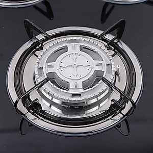 SNKOURIN 5 Burner Gas Stove Gas Cooktop 30 Inch,Stainless Steel Built-in Gas Stove with Independent Switch Control,NG/LPG Convertible Gas Cooktop,Thermocouple Protection