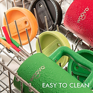 30 oz Water Cup with Straw and Lid, Insulated Water Bottle with Handle, BPA Free Reusable Double Wall Stainless Steel Tumbler Cup for Adults, Light Blue