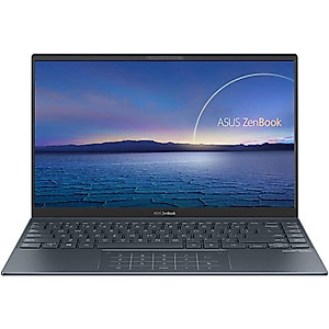 ASUS ZenBook 13 Ultra-Slim Laptop, 13.3” FHD NanoEdge Bezel Display, Intel Core i7-1065G7, 8GB LPDDR4X RAM, 512GB PCIe SSD, NumberPad, Thunderbolt, Wi-Fi 6, Windows 10 Home, Pine Grey, UX325JA-DB71