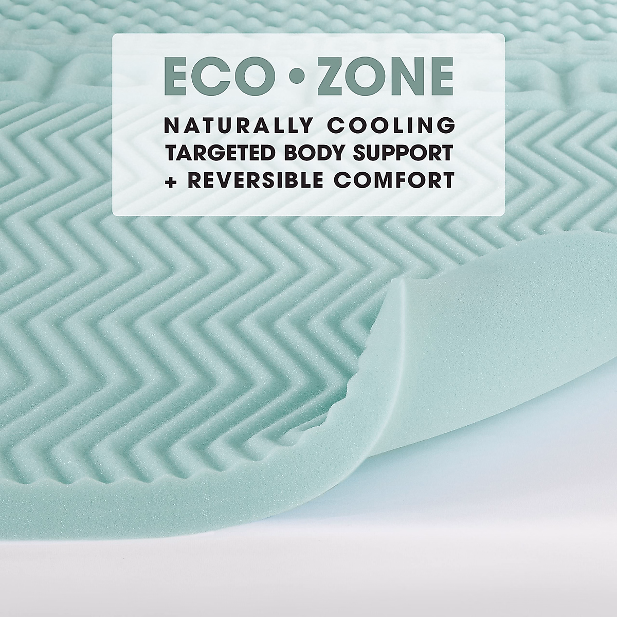 Dream Serenity EcoZone 1.5" Memory Foam Mattress Topper King