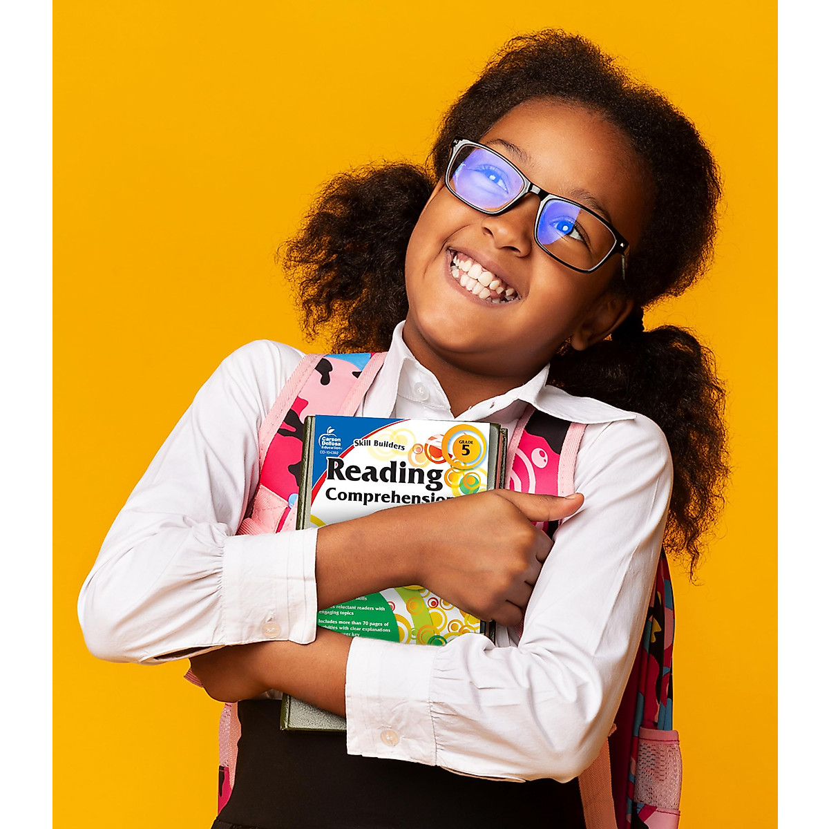 Carson Dellosa | Skill Builders Reading Comprehension Workbook | 5th Grade, 80pgs