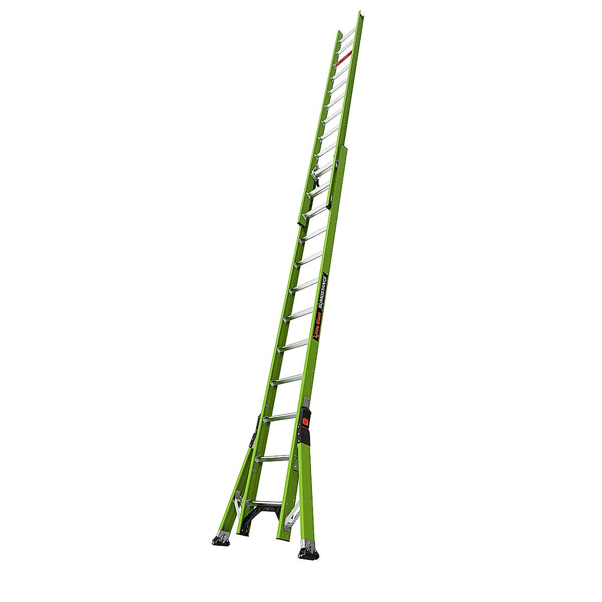 Little Giant Ladders, SumoStance, M24, 24 ft Extension Ladder, Fiberglass, Type IA, 300 lbs weight rating, (18824)
