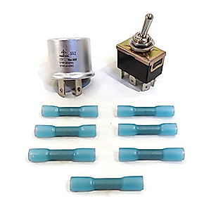 Universal HALOGEN HEADLAMP LIGHT KIT for Boss Curtis Western Blizzard Snowdogg by The ROP Shop