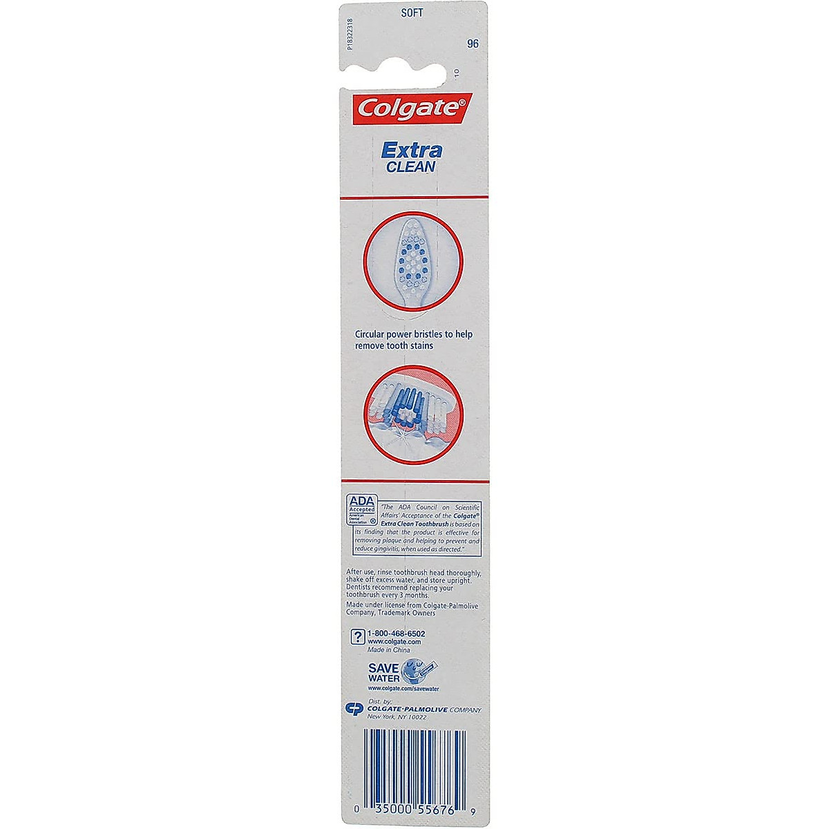 Colgate Extra Clean Circular Power Bristles Toothbrush Soft (Pack of 4)