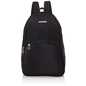 F-STYLE(エフスタイル) Quilting Women's Rucksack, Black (Black 19-3911tcx)