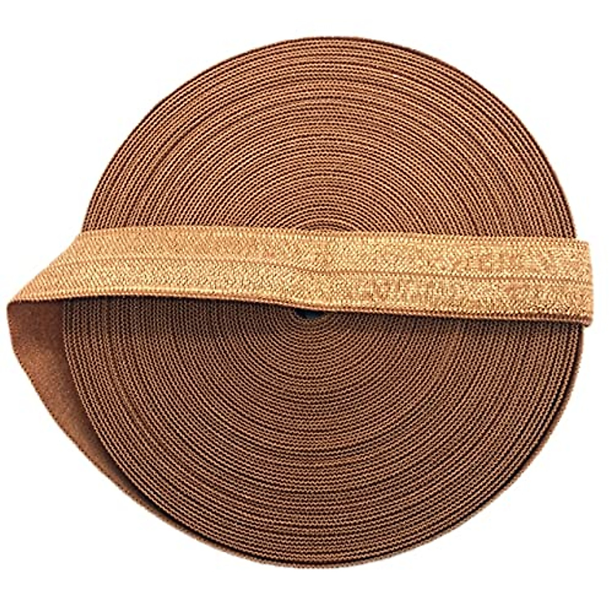 SELCRAFT 5yards/Lot 5/8" 15mm Elastic Band Multicolor Fold Over Spandex Elastic Ribbon for Sewing Lace Trim Waist Band Garment Accessory num.110