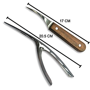 Shrimp Deveiner Tool And Shrimp Peeler Set, Set Of 2 Shrimp Cleaner Peels Shrimp Prawn Outer Shell And Deveins It!