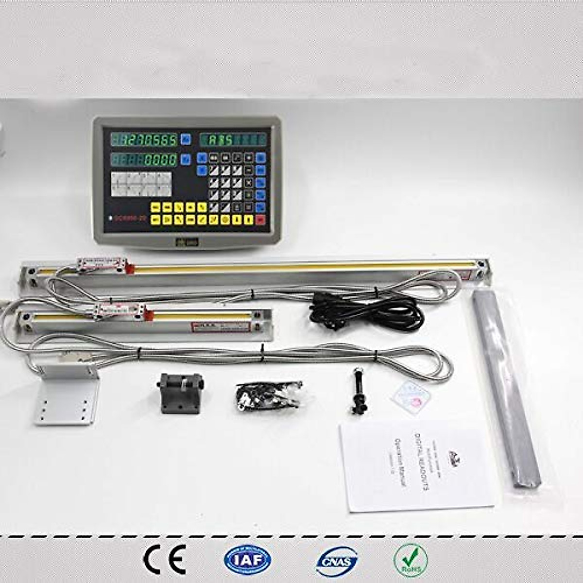 2/3 Axis Digital Readout and TTL Precision Linear Glass Scale DRO Encoder for Milling Lathe,Note: Display and Scales Sold Separately,pls Select the Size options!(3 Axis Digital Readout Display ONLY)