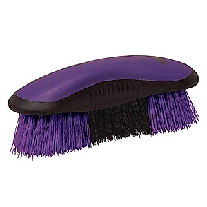 Weaver Leather Dandy Brush, Black/Purple