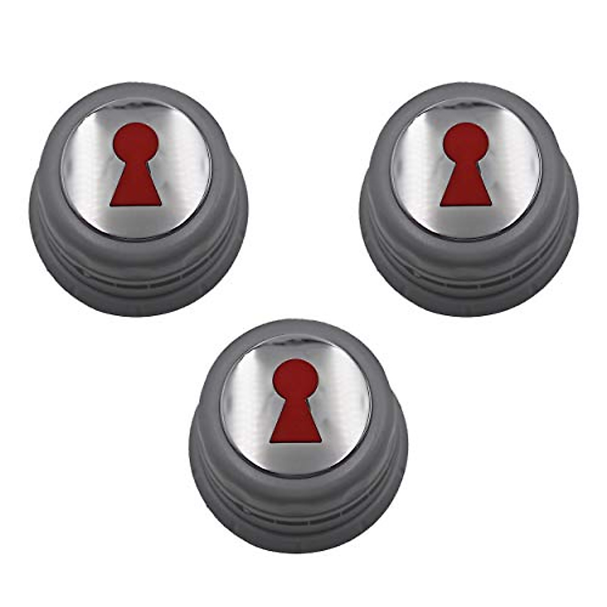 ShineUs 88848 Gas Grill Control Knob，Compatible with Weber Genesis Gas Grills (2011-2016) Models (Set of 3)
