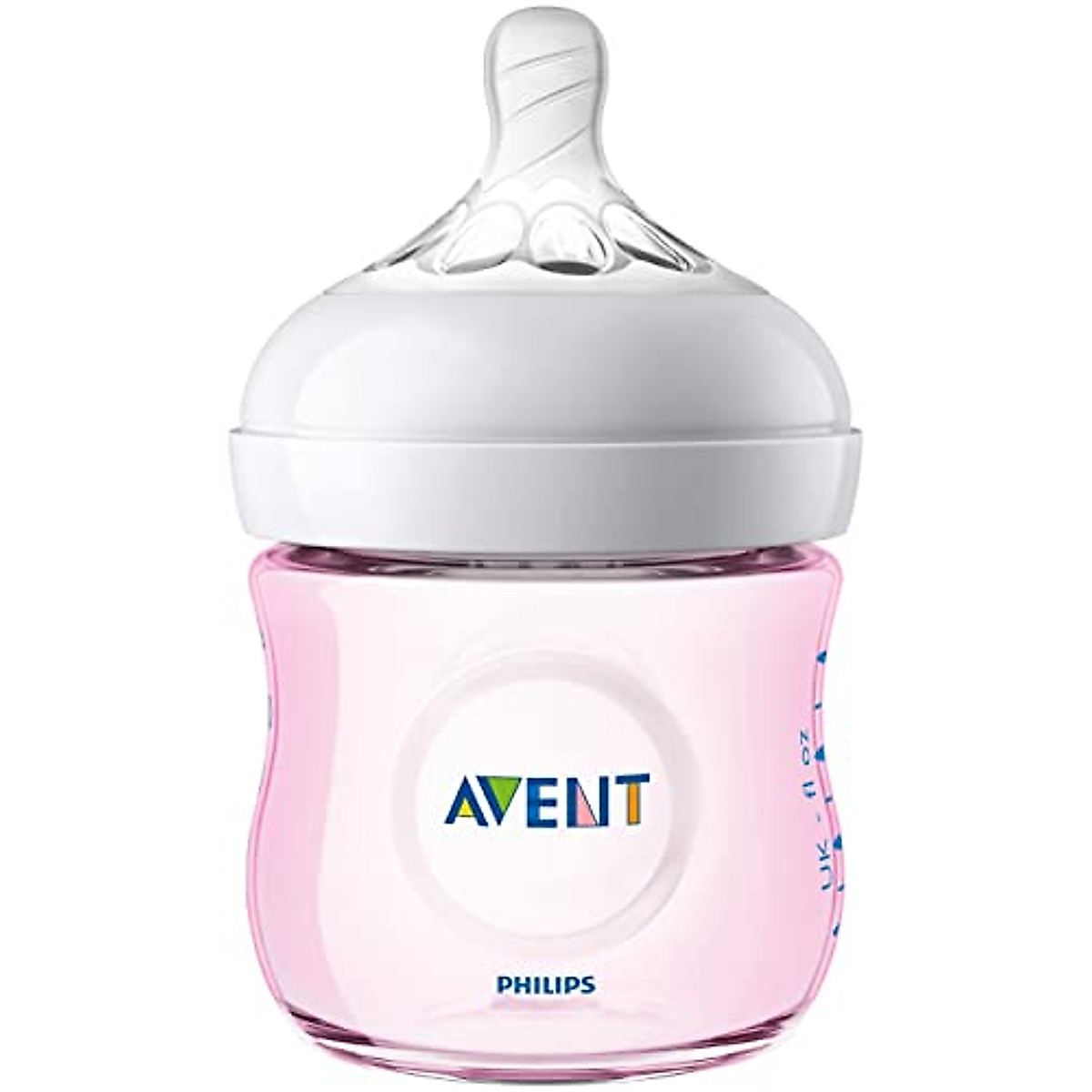 Philips Avent Natural Baby Bottle Pink Gift Set, SCD206/11