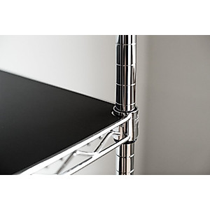 Omega Products Corporation 2 Pack of 14 Deep x 36" Wide Black Shelf Liner