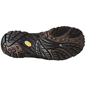 Merrell Men's Moab Adventure MOC Hiking Shoe, Dark Earth, 11 M US