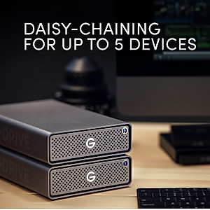 SanDisk Professional 6TB G-DRIVE PRO - Enterprise-Class Desktop Hard Drive, Thunderbolt 3, USB-C, 7200RPM Ultrastar Drive Inside - SDPH51J-006T-NBAAD