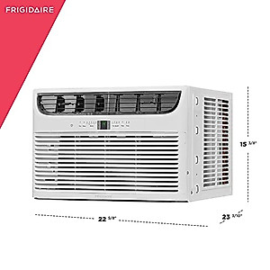 Frigidaire FHWH082WA1 Window Air Conditioner, 8000 BTU, White