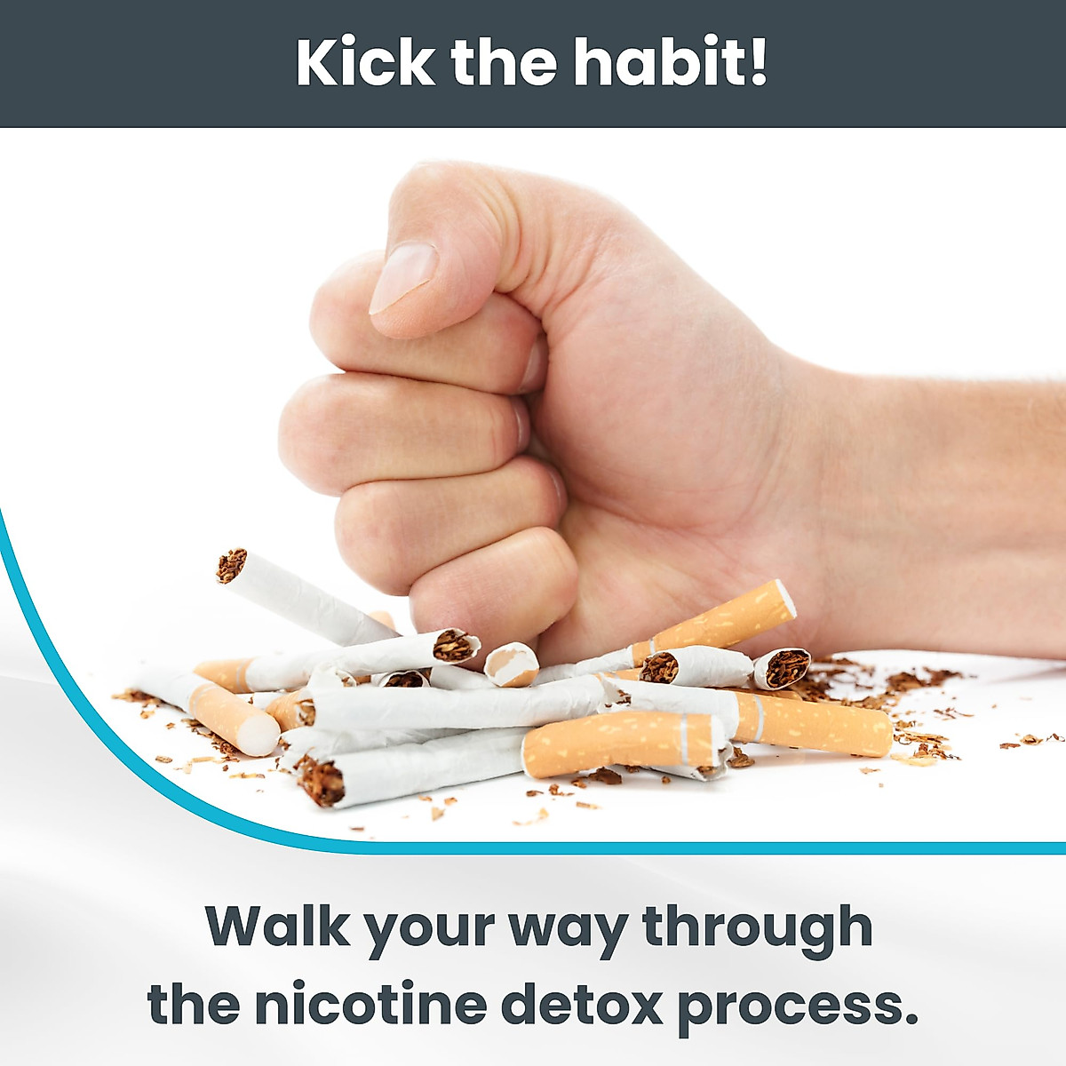 Exploro Highly Sensitive Nicotine Test - Detects Nicotine Metabolite Cotinine in Urine for up to 10 Days - Accurate Results in 5 Minutes - 10 Strips with Cut-Off Level of 200 ng/ml