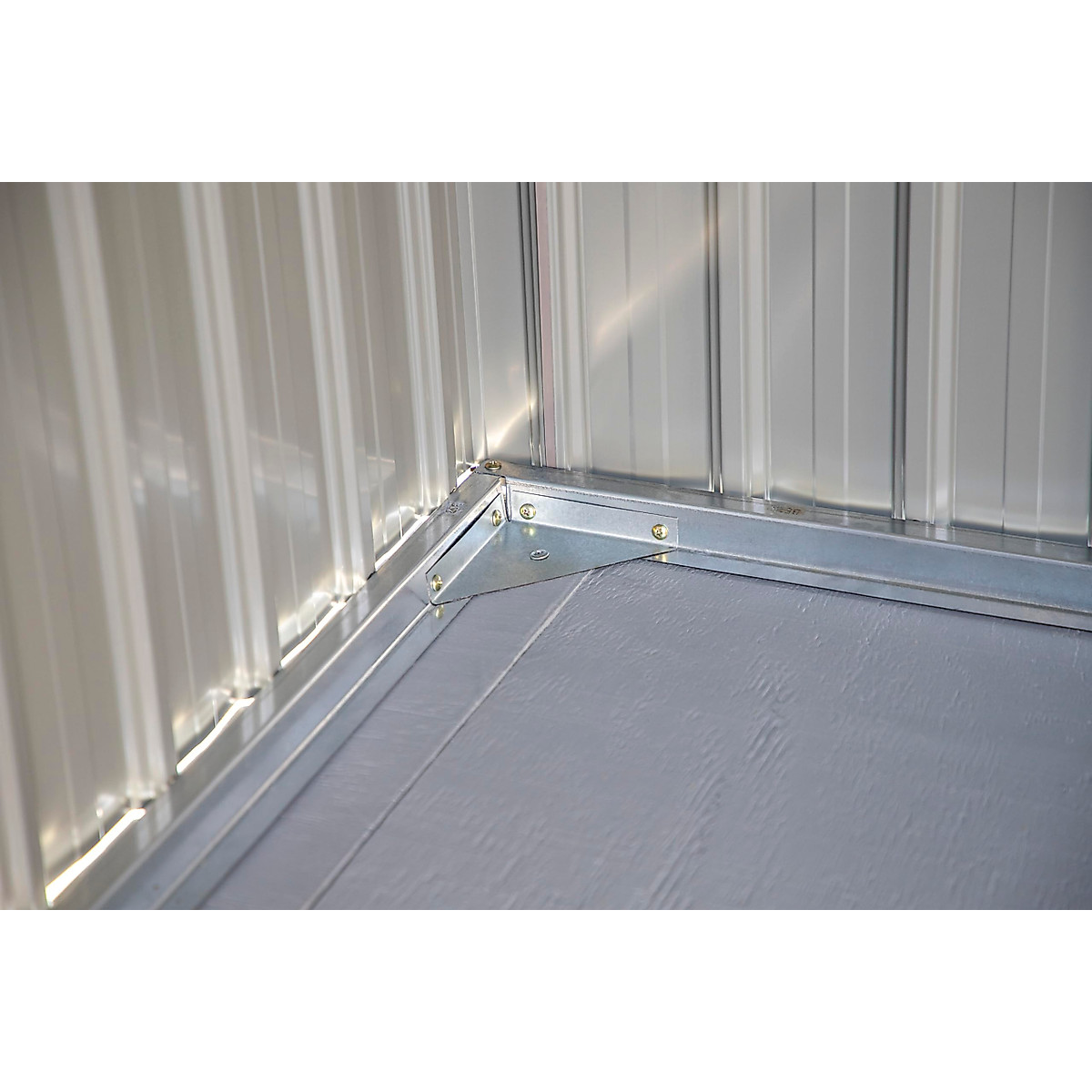 Arrow Sheds 8' x 6' Outdoor Steel Storage Shed, Tan