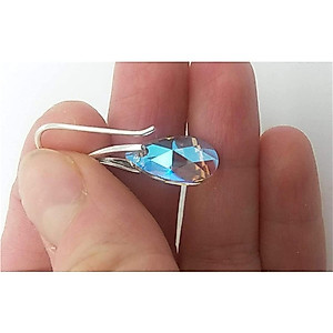 Dangle Earrings for Women Crystal Dangle Drop Earrings Colorful Crystal Earrings for Girls Professional and Fashion