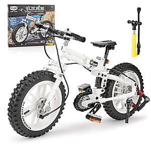 QLT QIAOLETONG Foldable Motorcycle Building Blocks