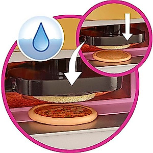 Barbie Doll & Playset, Cook 'n Grill Restaurant with Pizza Oven & 30+ Pieces Including Furniture & Kitchen Accessories