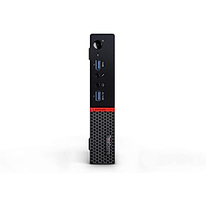 Lenovo ThinkCentre M900 Micro Desktop Computer PC, Intel Quad Core i5, 16GB RAM, 512GB SSD, Windows 10 Pro, Periphio Wireless Keyboard & Mouse (Renewed)