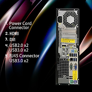 HP RGB Gaming Desktop Computer, Intel Quad Core I5-6500 up to 3.6GHz, GeForce GT 1030 2G, 32GB DDR4, 1T SSD, RGB Keyboard & Mouse, 600M WiFi & Bluetooth, Win 10 Pro (Renewed)