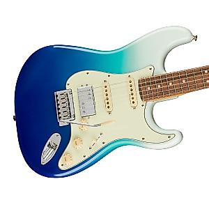 Fender Player Plus Stratocaster Electric Guitar, Belair Blue, Pau Ferro Fingerboard