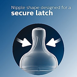 Philips Avent Anti-Colic Baby Bottle 11oz, Clear, Pack of 2, SCF406/24