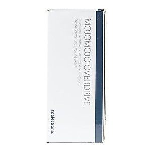 TC Electronic MOJOMOJO OVERDRIVE Exceptional Overdrive Pedal with Extra Headroom, Precise Controls and a Voicing Switch