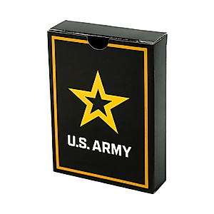 Military Gift Shop US Army Professional Quality Army Playing Cards - Great for Game Night - US Army Gifts for Veterans | Disabled USMC Vet Owned Small Business