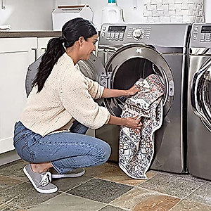 nuLOOM Francesca Machine Washable Contemporary Moon Area Rug, 4' x 6', Grey